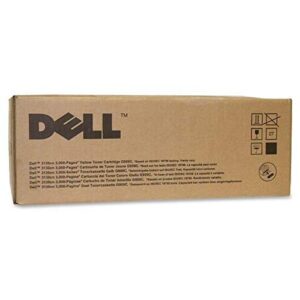 dell g909c yellow toner cartridge for dell 3130cn printer - new - g909c