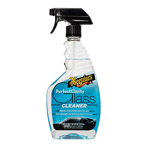 Meguiar's Perfect Clarity Glass Cleaner, Auto Window Cleaner - 24 oz.