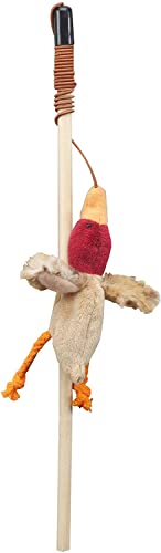 Ethical Pets Bulk Buy (3-Pack) Skinneeez Forest Friends Wand for Cats 12 inch Rabbit, Duck Or Chipmunk 2727