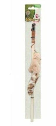 Ethical Pets Bulk Buy (3-Pack) Skinneeez Forest Friends Wand for Cats 12 inch Rabbit, Duck Or Chipmunk 2727