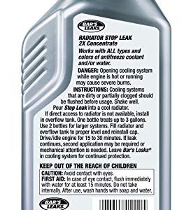 Bar's Leaks Radiator Stop Leak 2X Concentrate, 6 oz.