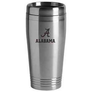 lxg, inc. university of alabama - 16-ounce travel mug tumbler - silver