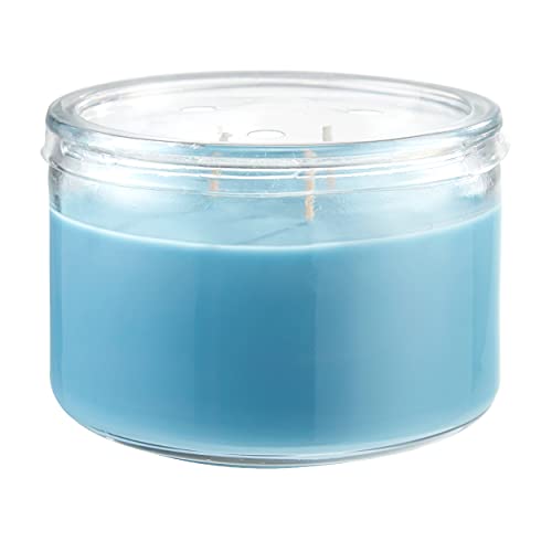 CANDLE-LITE Ocean Blue Mist Scent 3-Wick Aromatherapy Candle with 20-40 Hours of Burn Time, 10 oz