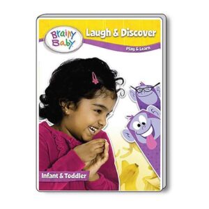 brainy baby laugh and discover: play and learn deluxe edition infant dvd