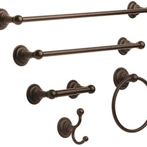 Delta Faucet 134435 Providence 24" Towel Bar, SpotShield Venetian Bronze