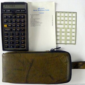 Hewlett Packard 41CV calculator