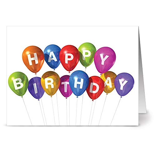 Note Card Cafe Happy Birthday Card Assortment with Yellow Envelopes | 72 Pack | 6 It's Your Birthday Designs | Blank Inside, Glossy Finish | Bulk Set for Greeting Cards, Occasions, Birthdays