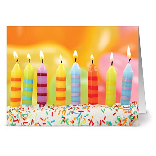 Note Card Cafe Happy Birthday Card Assortment with Yellow Envelopes | 72 Pack | 6 It's Your Birthday Designs | Blank Inside, Glossy Finish | Bulk Set for Greeting Cards, Occasions, Birthdays