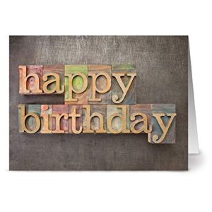 Note Card Cafe Happy Birthday Card Assortment with Yellow Envelopes | 72 Pack | 6 It's Your Birthday Designs | Blank Inside, Glossy Finish | Bulk Set for Greeting Cards, Occasions, Birthdays