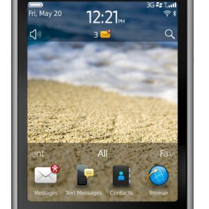 BlackBerry Curve 9380 Unlocked GSM Phone with Touchscreen and 5 MP Camera--No Warranty (Black)