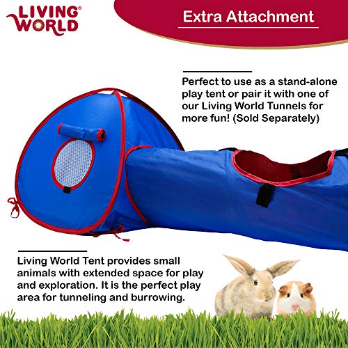 Hagen Living World Tent for Pets, Blue/Grey