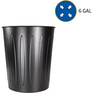 Genuine Joe - GJO58897 Steel 6 Gallon Fire-Safe Trash Can