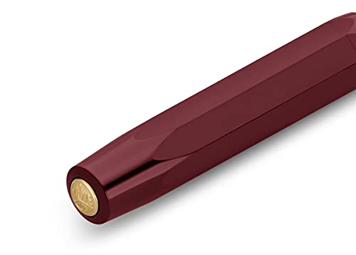 カヴェコ(Kaweco) Caveco CSFP-BO Fountain Pen, Medium, Medium Point, Classic Sports, Bordeaux