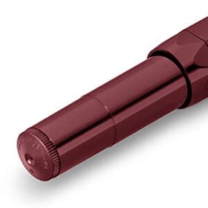 カヴェコ(Kaweco) Caveco CSFP-BO Fountain Pen, Medium, Medium Point, Classic Sports, Bordeaux