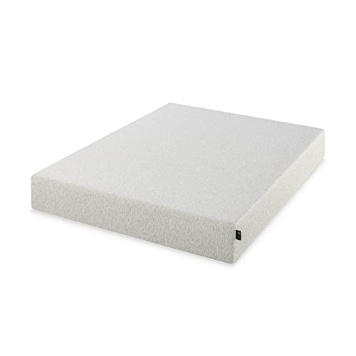 Zinus 10 Inch Ultima Memory Foam Mattress / Pressure Relieving / CertiPUR-US Certified / Bed-in-a-Box, Full,White