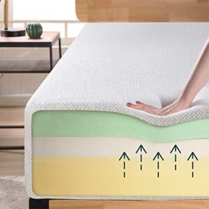 Zinus 10 Inch Ultima Memory Foam Mattress / Pressure Relieving / CertiPUR-US Certified / Bed-in-a-Box, Full,White