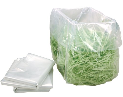 HSM 2117 Shredder Bags, 58 Gallon Capacity, 21 x 17 x 44 Inches,Clear