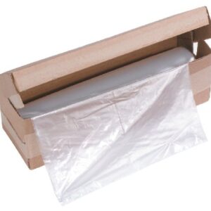 HSM 2117 Shredder Bags, 58 Gallon Capacity, 21 x 17 x 44 Inches,Clear