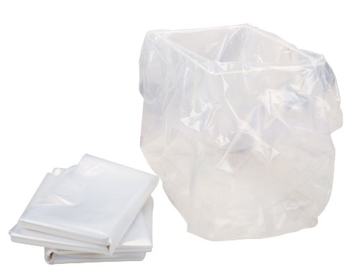 HSM 2117 Shredder Bags, 58 Gallon Capacity, 21 x 17 x 44 Inches,Clear