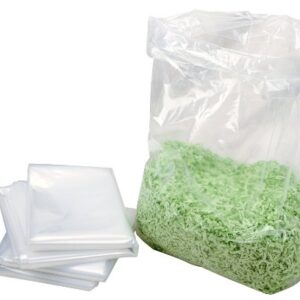 HSM 2117 Shredder Bags, 58 Gallon Capacity, 21 x 17 x 44 Inches,Clear