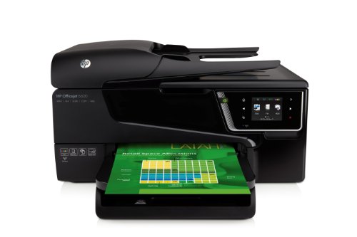 HP Officejet 6600 e-All-in-One Wireless Color Photo Printer with Scanner, Copier and Fax