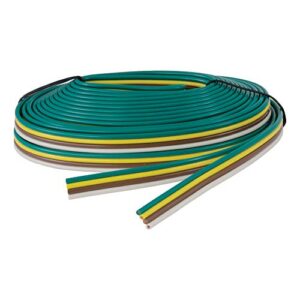 curt 57001 bonded trailer wiring, 25-foot spool, 4 pin trailer wiring