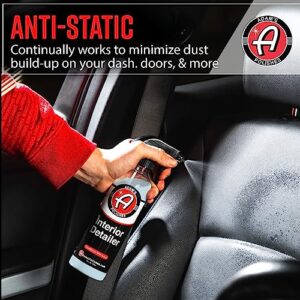 Adam's Interior Detailer (16oz) - Total Car Interior Cleaner, Protectant & Dressing | All Purpose Cleaner & Leather Conditioner | Vinyl, Dashboard, Screen, Seat Cleaner & More