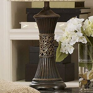 Signature Design by Ashley Mariana Antique Table Lamp, 2 Count, 28.5", Antique Brown