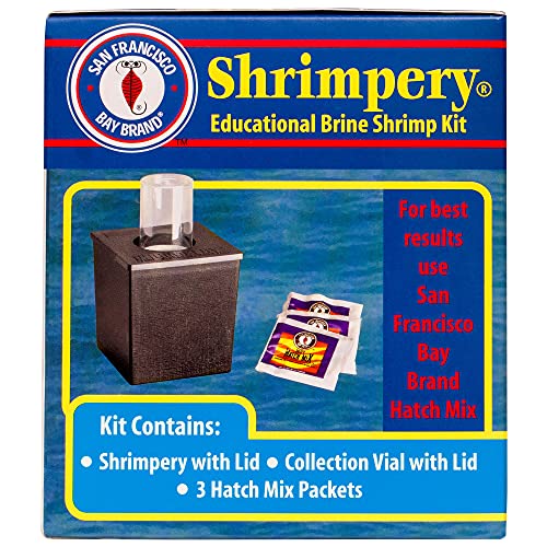 San Francisco Bay Brand Shrimpery Brine Shrimp Kit for Hatching Baby Brine Shrimp