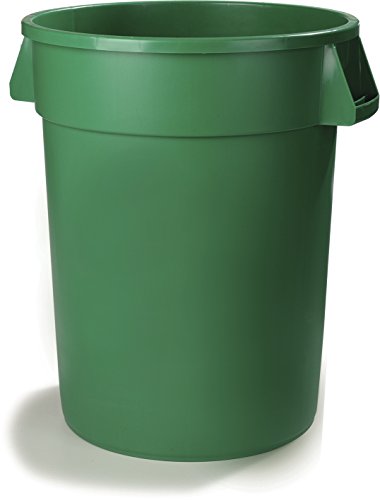 Carlisle FoodService Products 34105509 Bronco Round Waste Container Only, 55 Gallon, Green