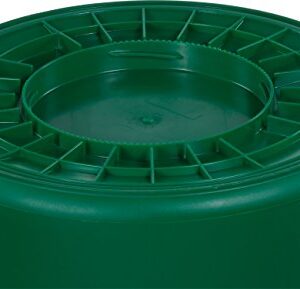 Carlisle FoodService Products 34105509 Bronco Round Waste Container Only, 55 Gallon, Green