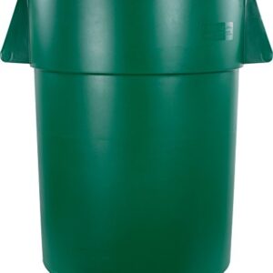 Carlisle FoodService Products 34105509 Bronco Round Waste Container Only, 55 Gallon, Green