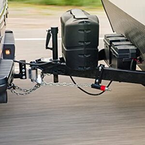 ANDERSEN HITCHES | Weight Distribution Hitch | No Bounce No Sway | Tow Accessories | Universal Hitch Towing System Kit | Easy Trailer Control | 4" Drop/Rise, 2-5/16" Ball, 14k lb GTWR, 1400 lb tongue weight | Grease free system | 3350