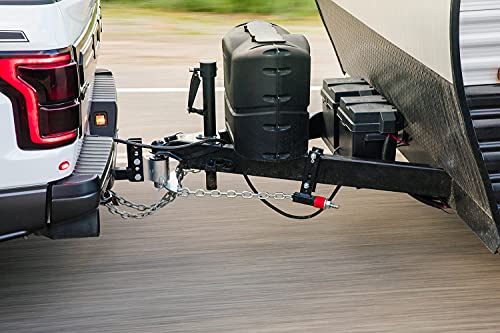 ANDERSEN HITCHES | Weight Distribution Hitch | No Bounce No Sway | Tow Accessories | Universal Hitch Towing System Kit | Easy Trailer Control | 4" Drop/Rise, 2-5/16" Ball, 14k lb GTWR, 1400 lb tongue weight | Grease free system | 3350