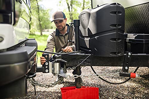 ANDERSEN HITCHES | Weight Distribution Hitch | No Bounce No Sway | Tow Accessories | Universal Hitch Towing System Kit | Easy Trailer Control | 4" Drop/Rise, 2-5/16" Ball, 14k lb GTWR, 1400 lb tongue weight | Grease free system | 3350