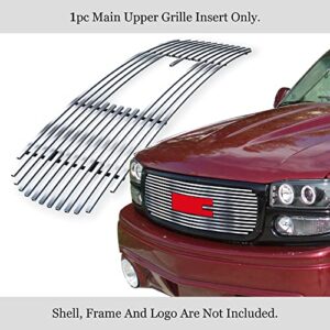 APS Compatible with 1999-2002 GMC Sierra 1500 2500 2001-2006 GMC Yukon Main Upper Billet Grille G65703A