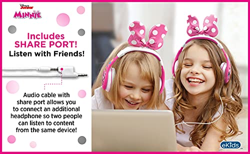 eKids IHOME Minnie Mouse Headphones