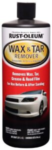 rust-oleum automotive 251475 32-ounce wax and tar remover quart