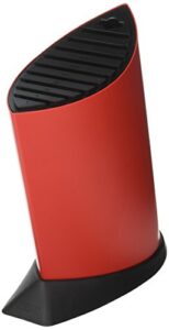 global, red gkb-52/cr, 10 slot knife block, medium