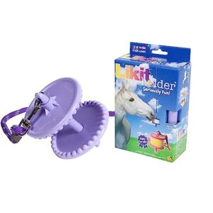 Likit Holder Stable Toy With Treat, Purple