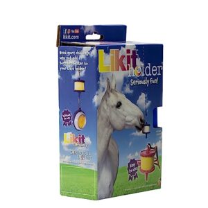 Likit Holder Stable Toy With Treat, Purple