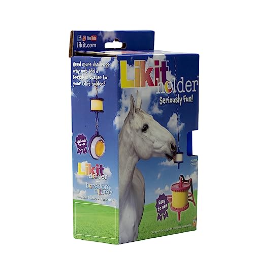 Likit Holder Stable Toy With Treat, Purple