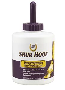 horse health shur hoof deep-penetrating hoof moisturizer, 32 oz