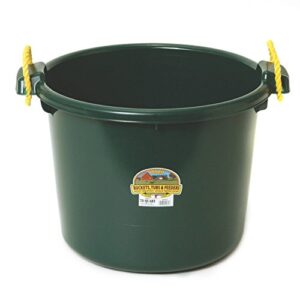 miller mfg co inc muck tub- green 70 quart - psb70green