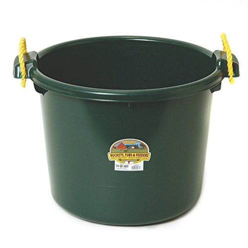 Miller Mfg Co Inc Muck Tub- Green 70 Quart - PSB70GREEN