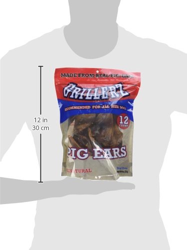 Scott Pet GRILLERZ Pig Ears 12CT