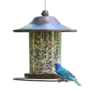 Perky-Pet 312-1SR Outdoor Panorama Wild Bird Feeder - 2 Lb Seed Capacity