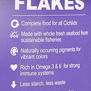 Omega One Cichlid Flakes, 5 lb x1