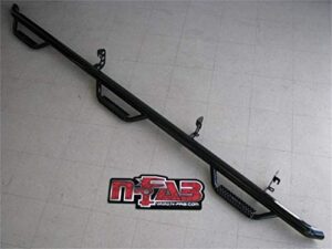 n-fab nerf steps | textured black, wheel-to-wheel w/ bed access | c01105cc-6-tx | fits 2001-2006 chevrolet/gmc 2500 / 3500 crew cab 6.5' standard bed, srw gas / diesel