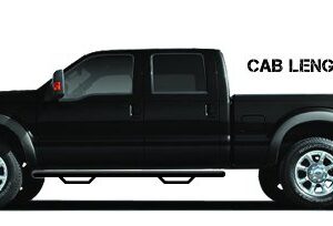 N-Fab Nerf Steps | Textured Black, Cab Length | D0984CC-TX | Fits 2009-2015.5 Dodge RAM 1500, 2010-2018 2500 / 3500 / 4500 /5500 Crew Cab All Beds, SRW / DRW Gas / Diesel